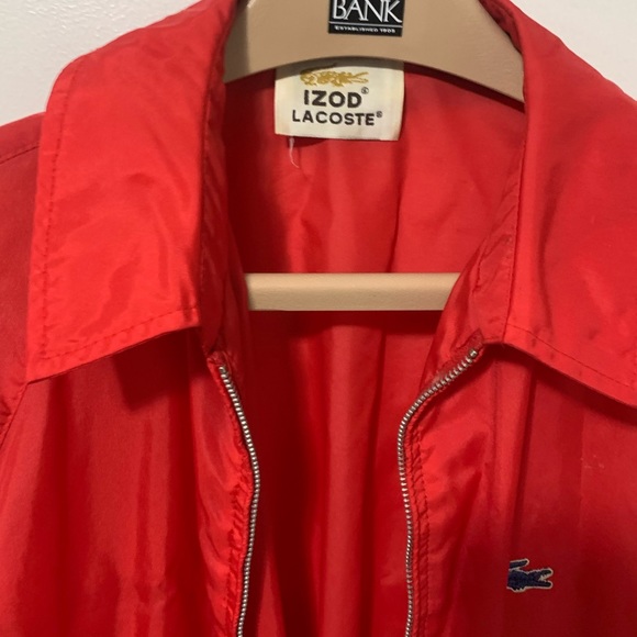 Lacoste | Jackets & Coats | Vintage Red Lacoste Jacket | Poshmark